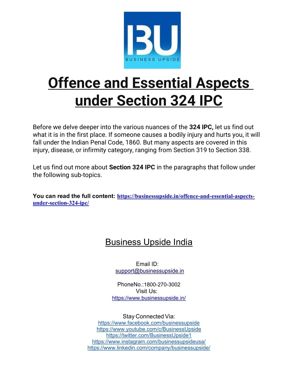 PPT - Offence and Essential Aspects under Section 324 IPC PowerPoint ...