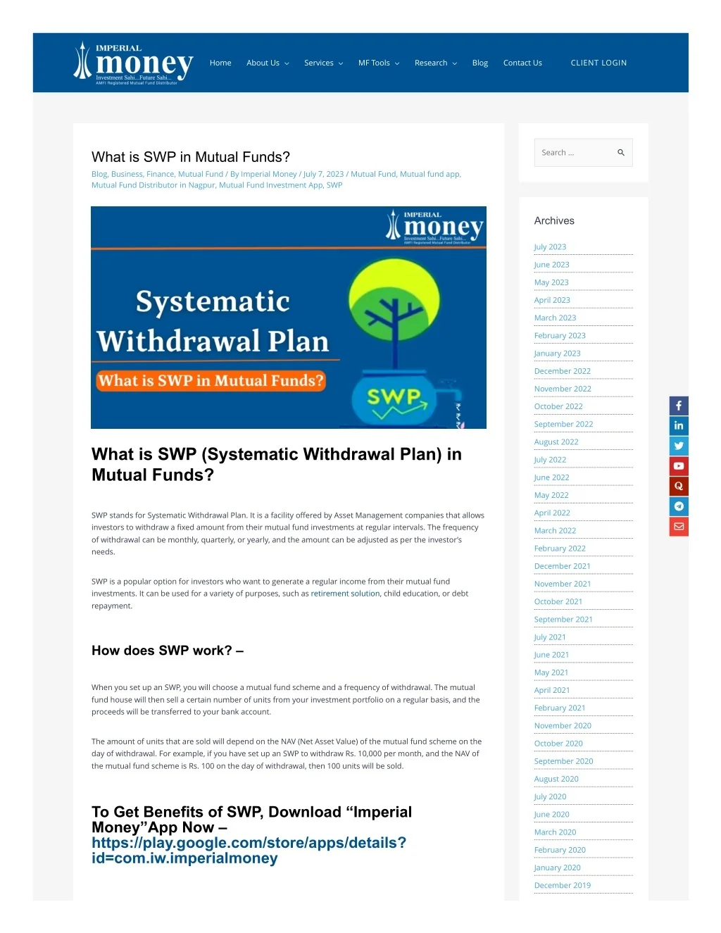 PPT - What is SWP in mutual funds PowerPoint Presentation, free ...