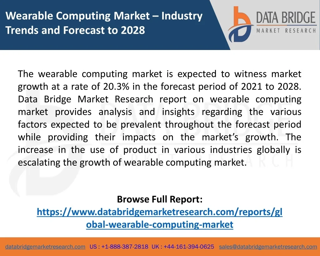PPT - Wearable Computing Market PowerPoint Presentation, free download ...