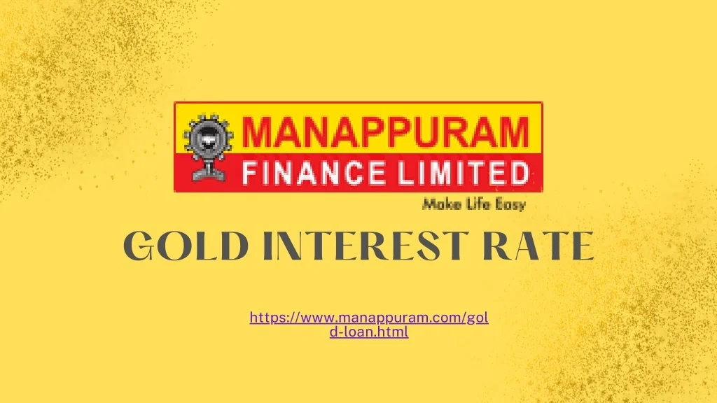 PPT - Gold Interest Rate PowerPoint Presentation, free download - ID ...