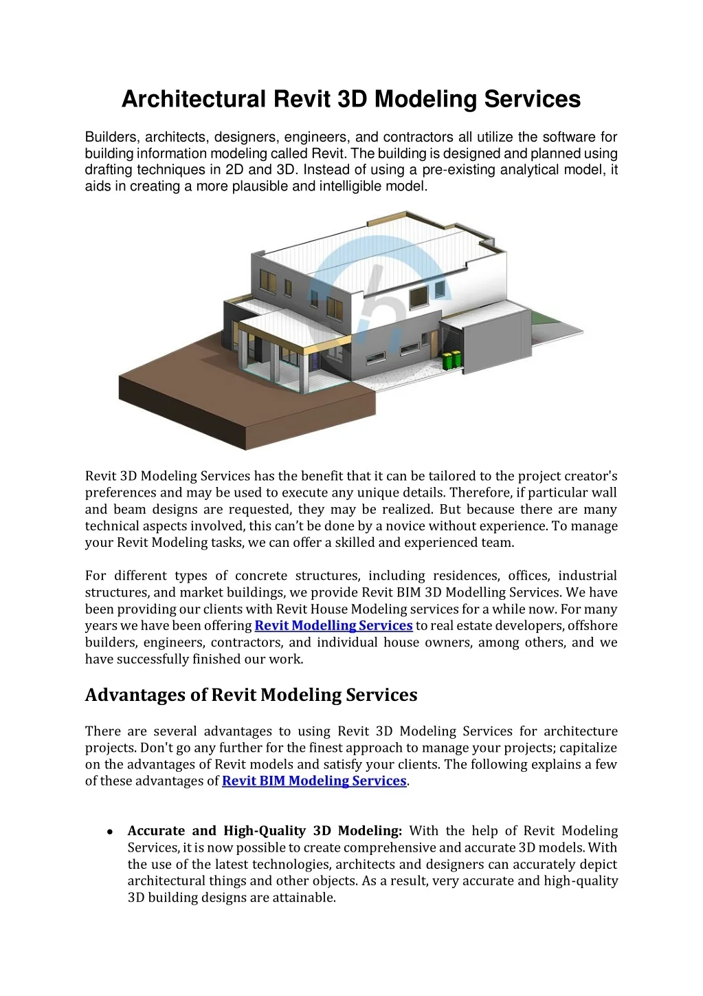 PPT - Architectural Revit 3D Modeling Services PowerPoint Presentation - ID:12316534