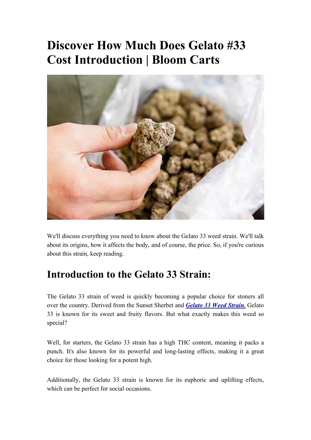 PPT - Discover How Much Does Gelato #33 Cost Introduction - Bloom Carts ...