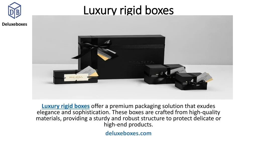 PPT - Luxury rigid boxes PowerPoint Presentation, free download - ID ...