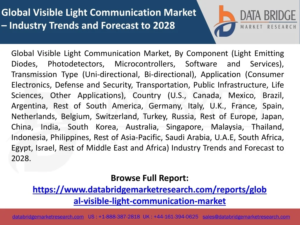 PPT - Global Visible Light Communication Market PowerPoint Presentation ...