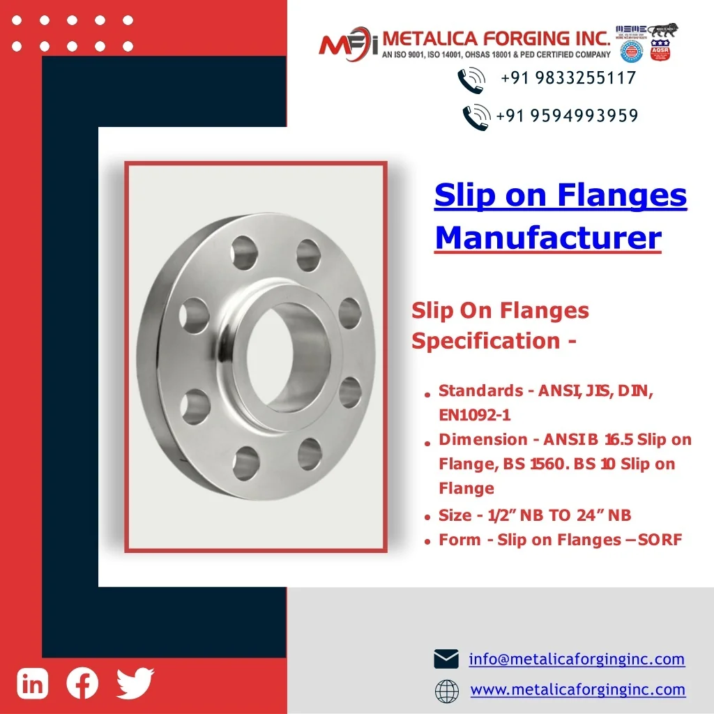 PPT - JIS Flanges | Mild Steel Flange | Flanges Manufacturer | Metalica ...