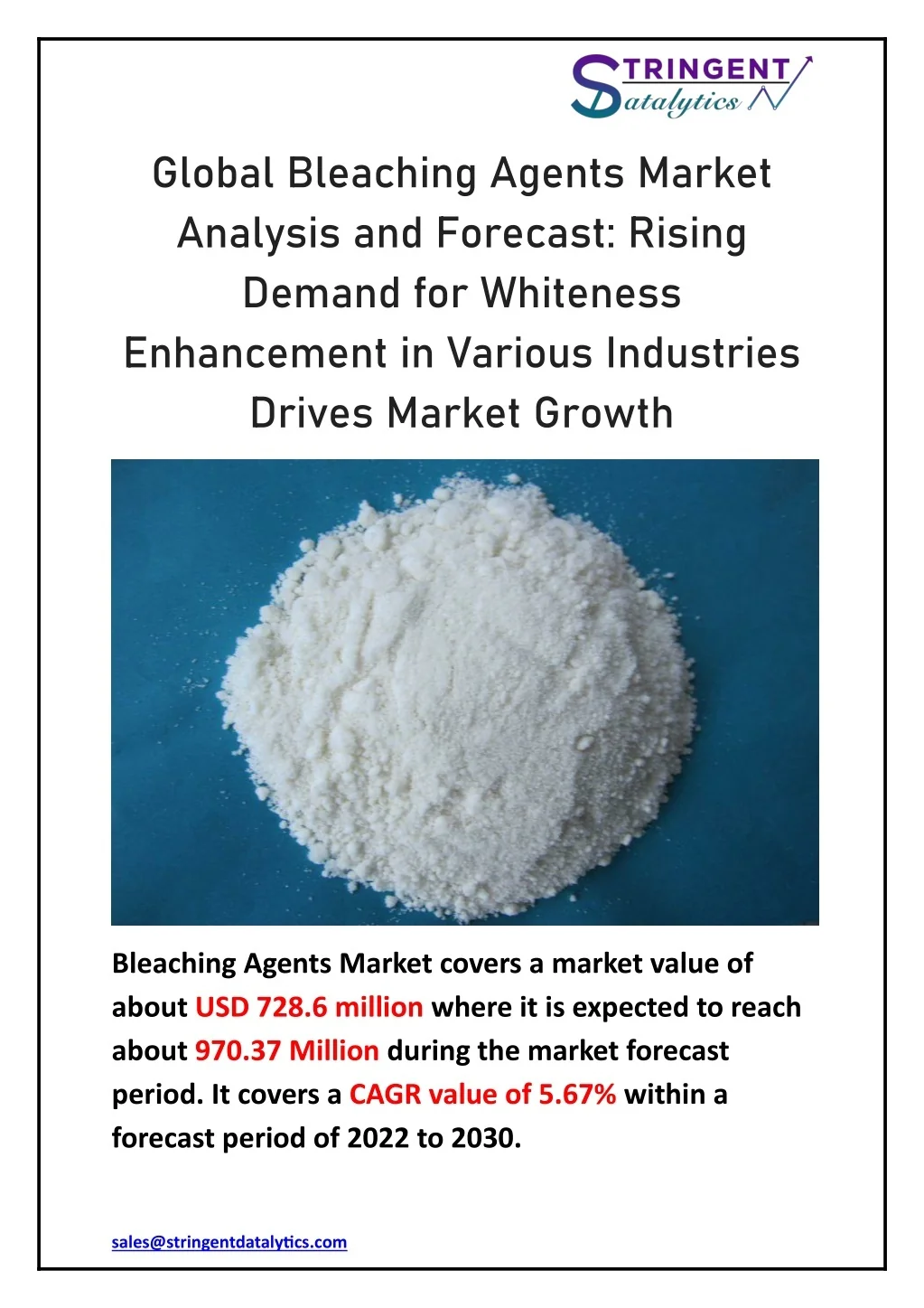 PPT - Global Bleaching Agents Market PowerPoint Presentation, free ...