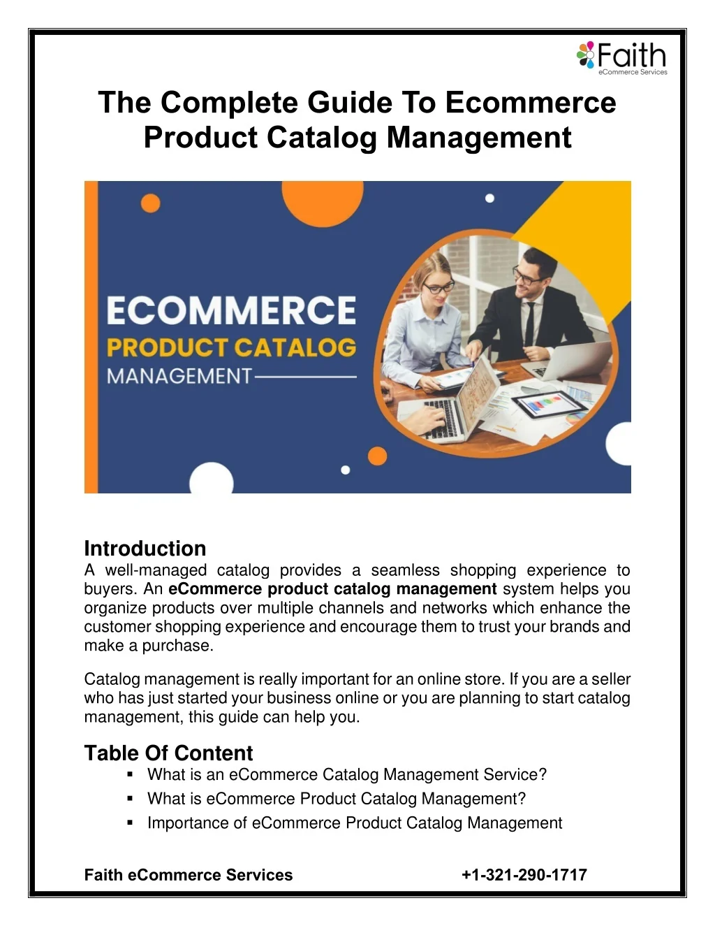 PPT - The Ultimate Guide To Ecommerce Product Catalog Management ...