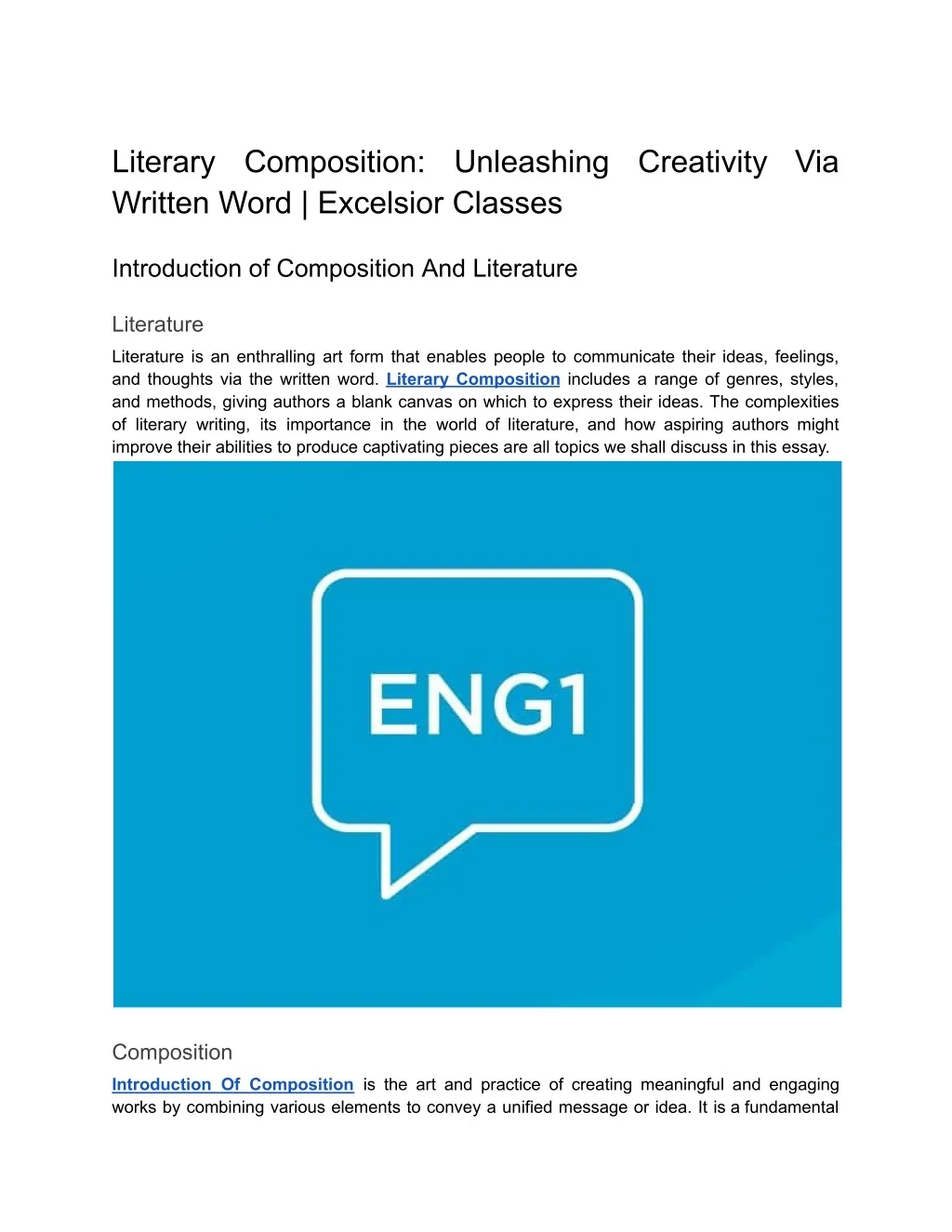 PPT - Literary Composition_ Unleashing Creativity Via Written Word PowerPoint Presentation - ID ...