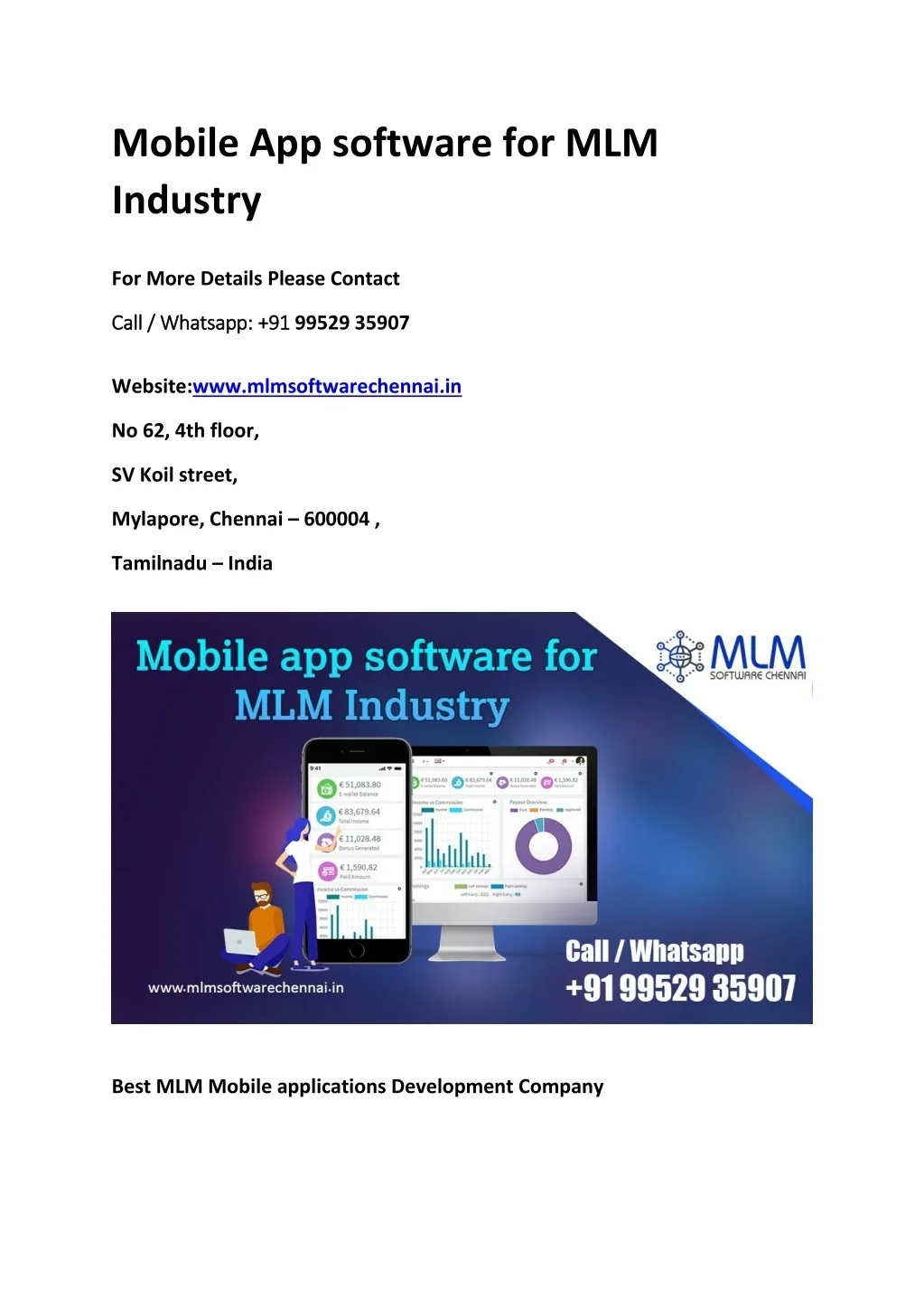 PPT - Mobile App software for MLM Industry PowerPoint Presentation ...
