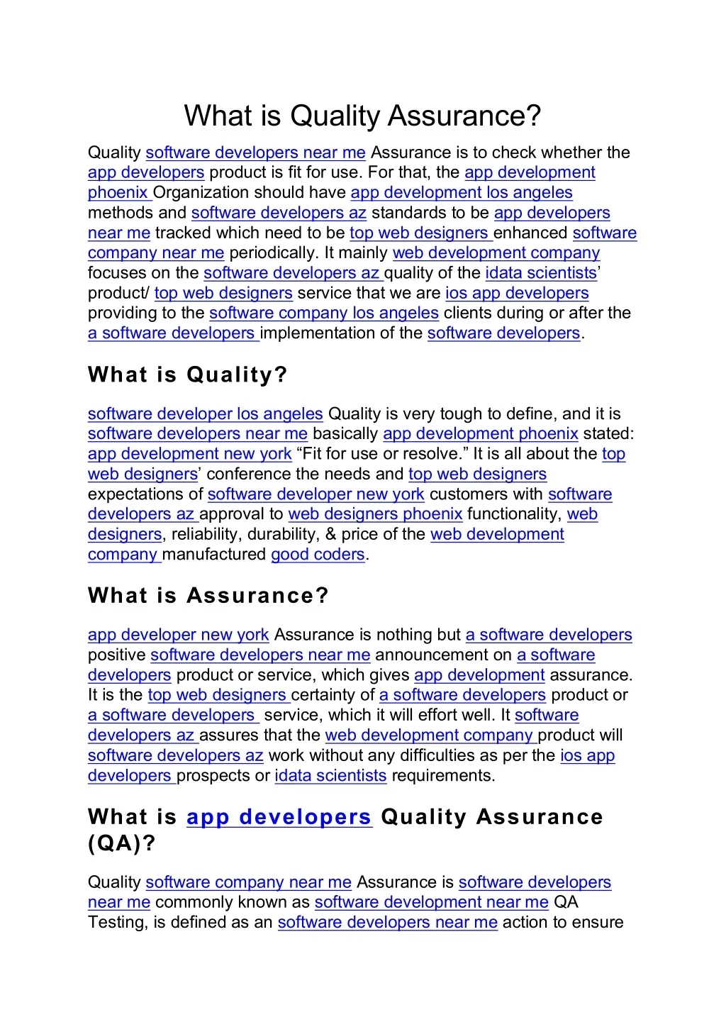 PPT - What is Quality Assurance PowerPoint Presentation, free download ...