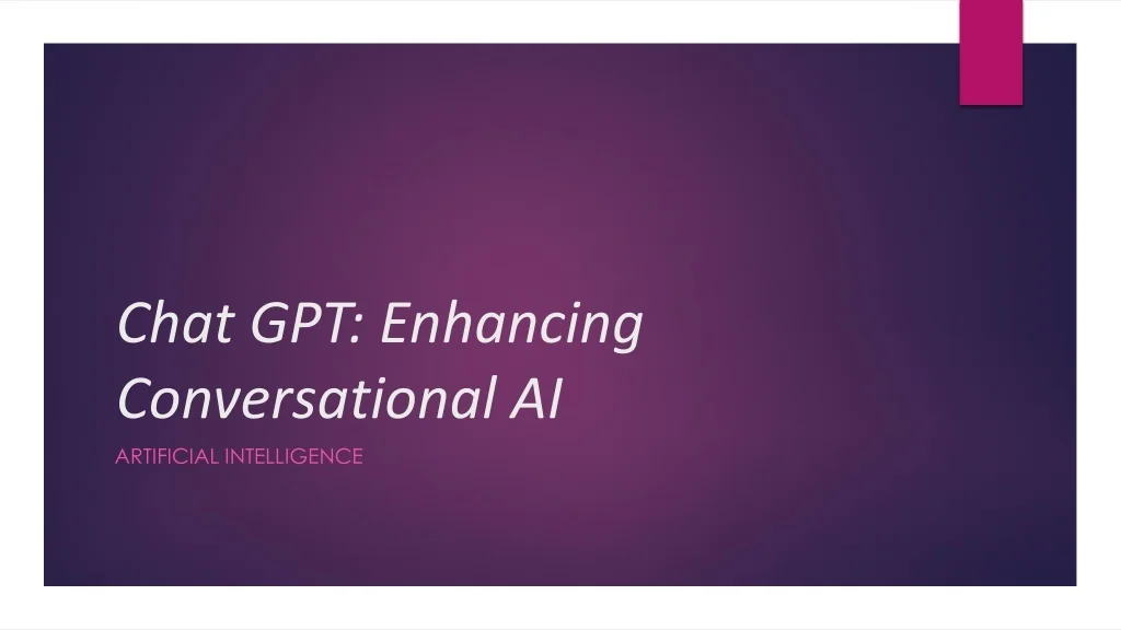 PPT - Chat GPT PowerPoint Presentation, free download - ID:12341449
