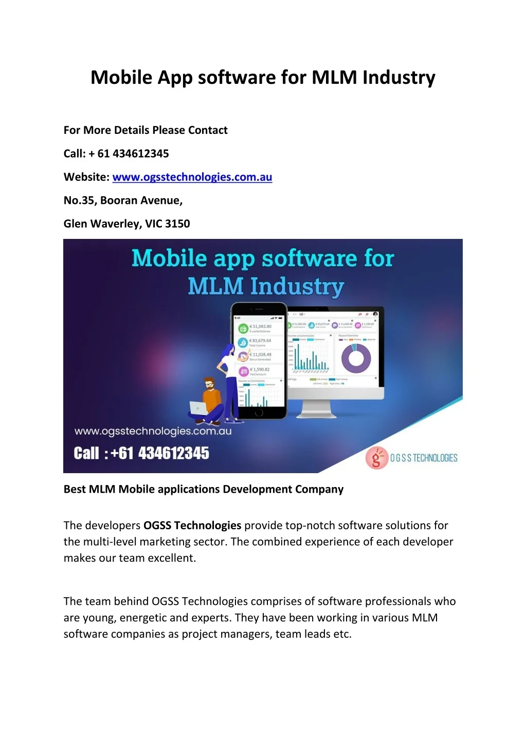 PPT - Mobile App software for MLM Industry PowerPoint Presentation ...
