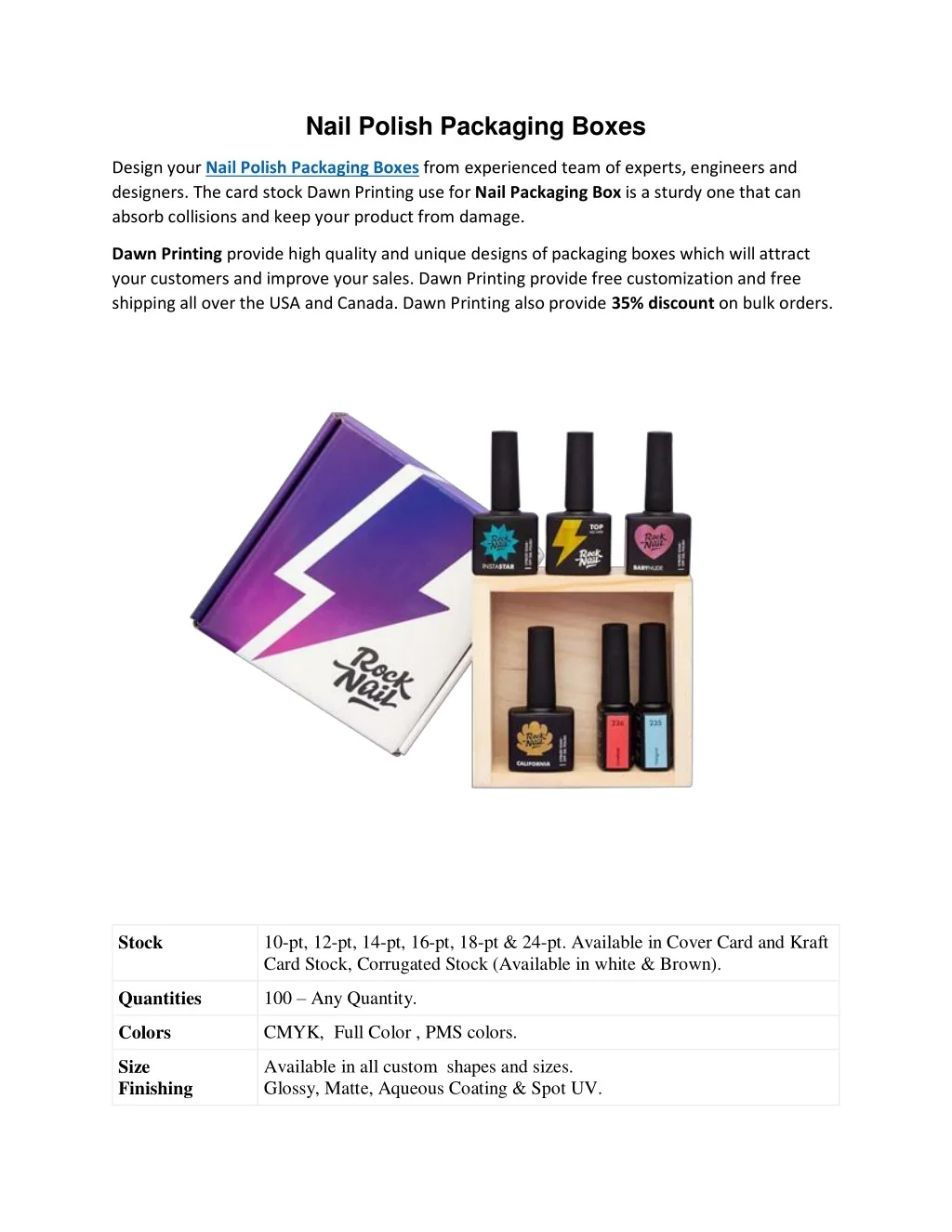 PPT - Nail Polish Packaging Boxes PowerPoint Presentation, free ...