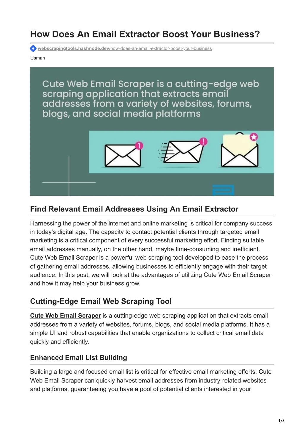 PPT - How Does An Email Extractor Boost Your Business PowerPoint ...