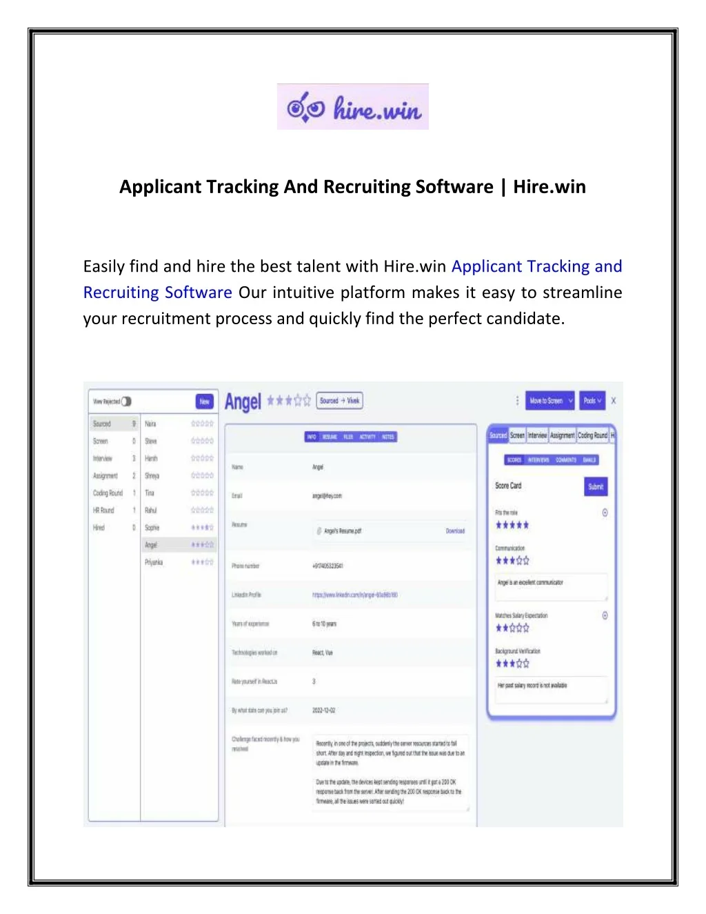 PPT - Applicant Tracking And Recruiting Software 01 PowerPoint ...