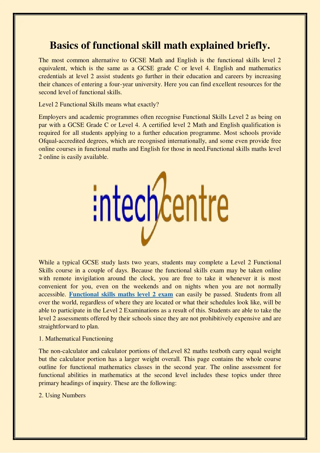 PPT - Basics of functional skill math explained briefly PowerPoint ...
