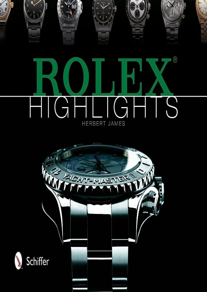 PPT - Download Book [PDF] Rolex Highlights (Wristwatch Highlights ...