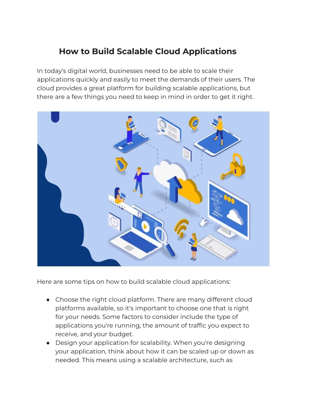 PPT - How to Build Scalable Cloud Applications PowerPoint Presentation - ID:12363270
