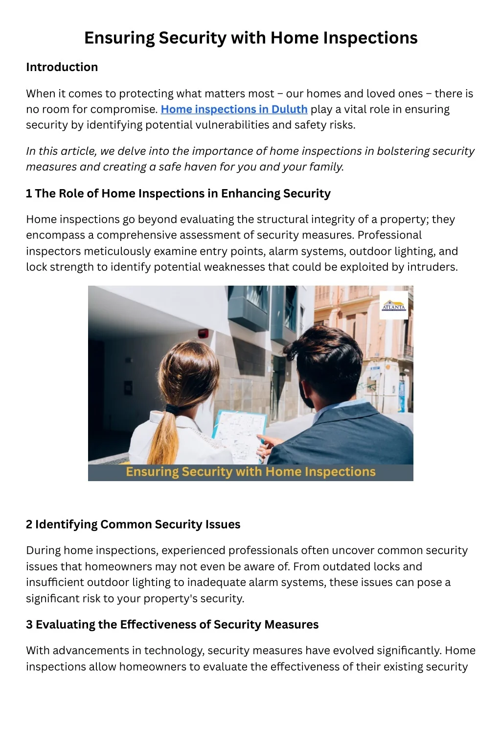 PPT - Ensuring Security with Home Inspections PowerPoint Presentation ...