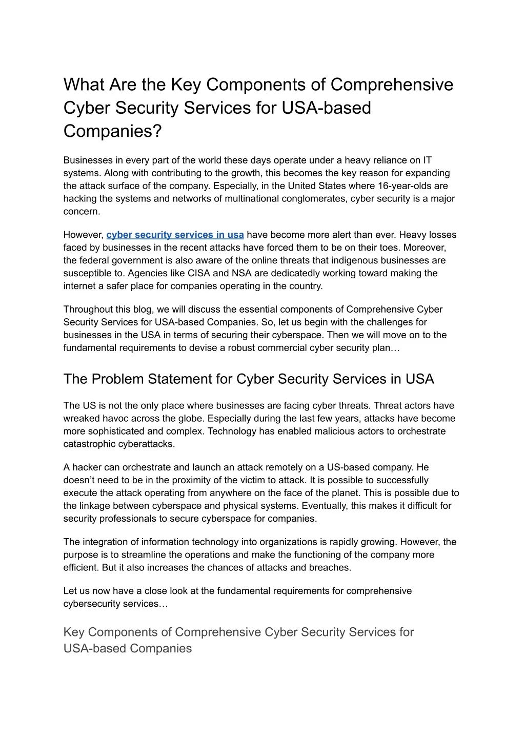 PPT - What Are the Key Components of Comprehensive Cyber Security ...