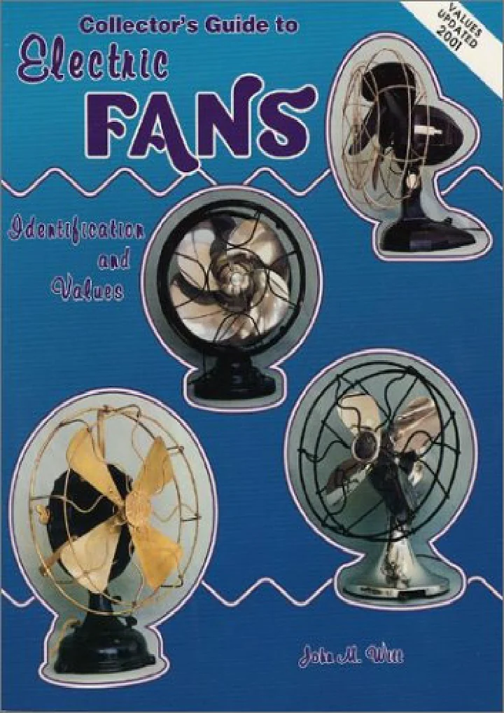PPT - [PDF] DOWNLOAD Collector's Guide to Electric Fans: Identification ...