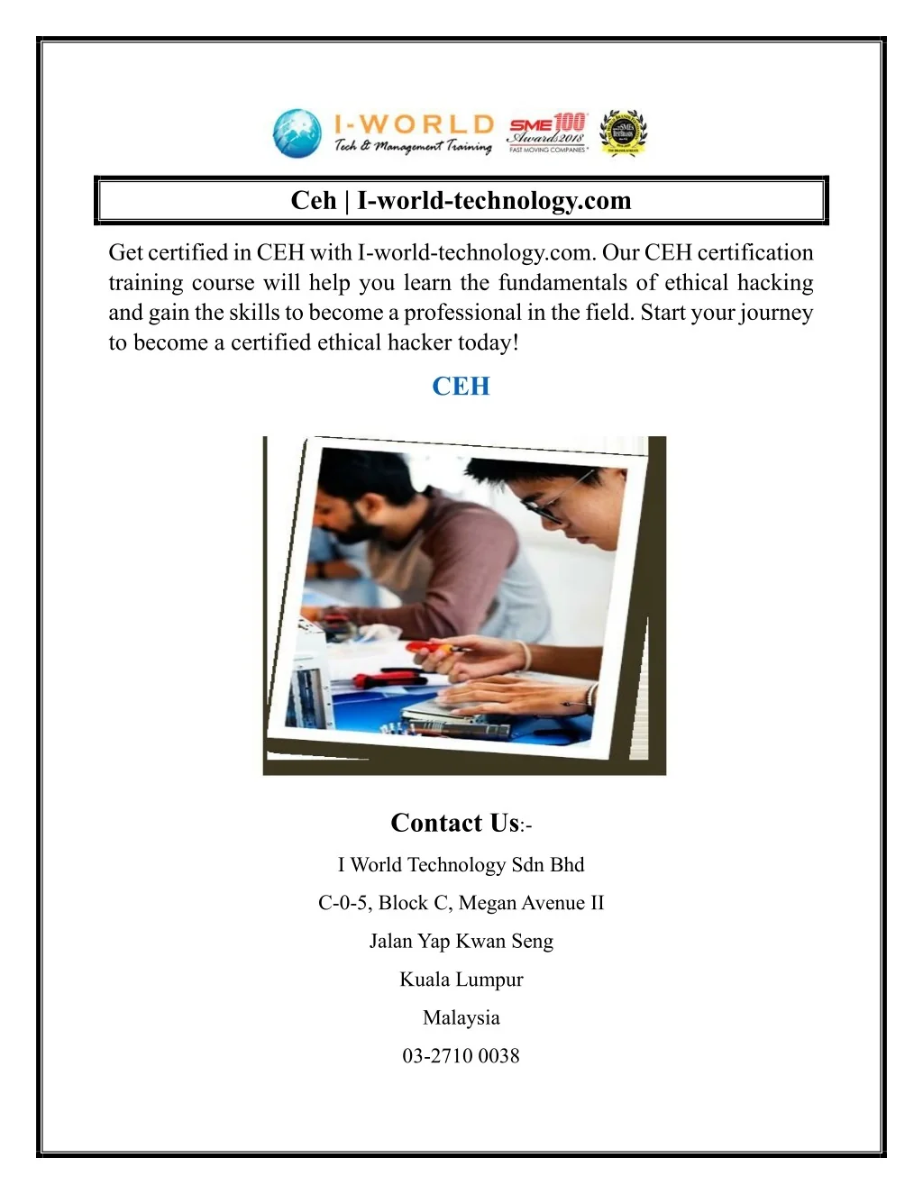 PPT - Ceh I-world-technology.com PowerPoint Presentation, free download - ID:12377903