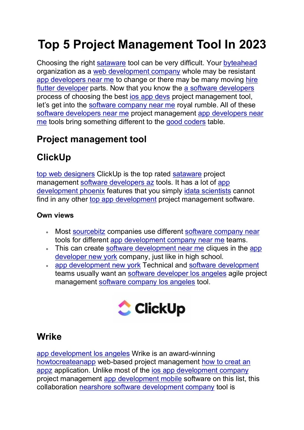 PPT - Top 5 Project Management Tool In 2023 PowerPoint Presentation ...