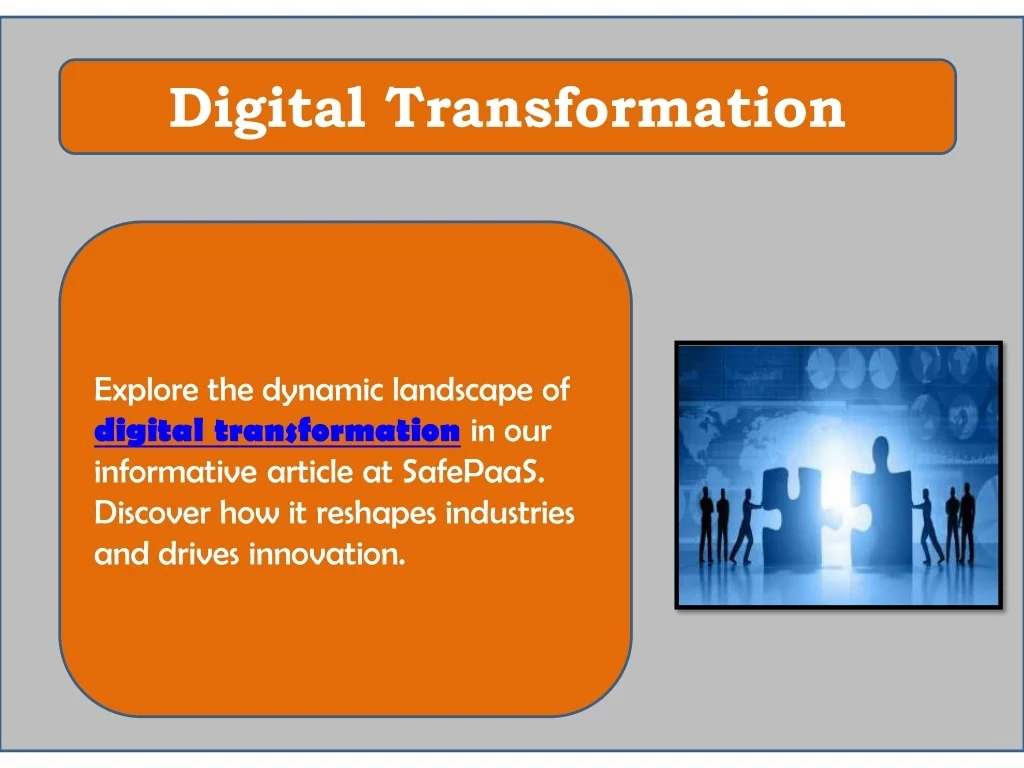 PPT - Digital Transformation PowerPoint Presentation, free download ...