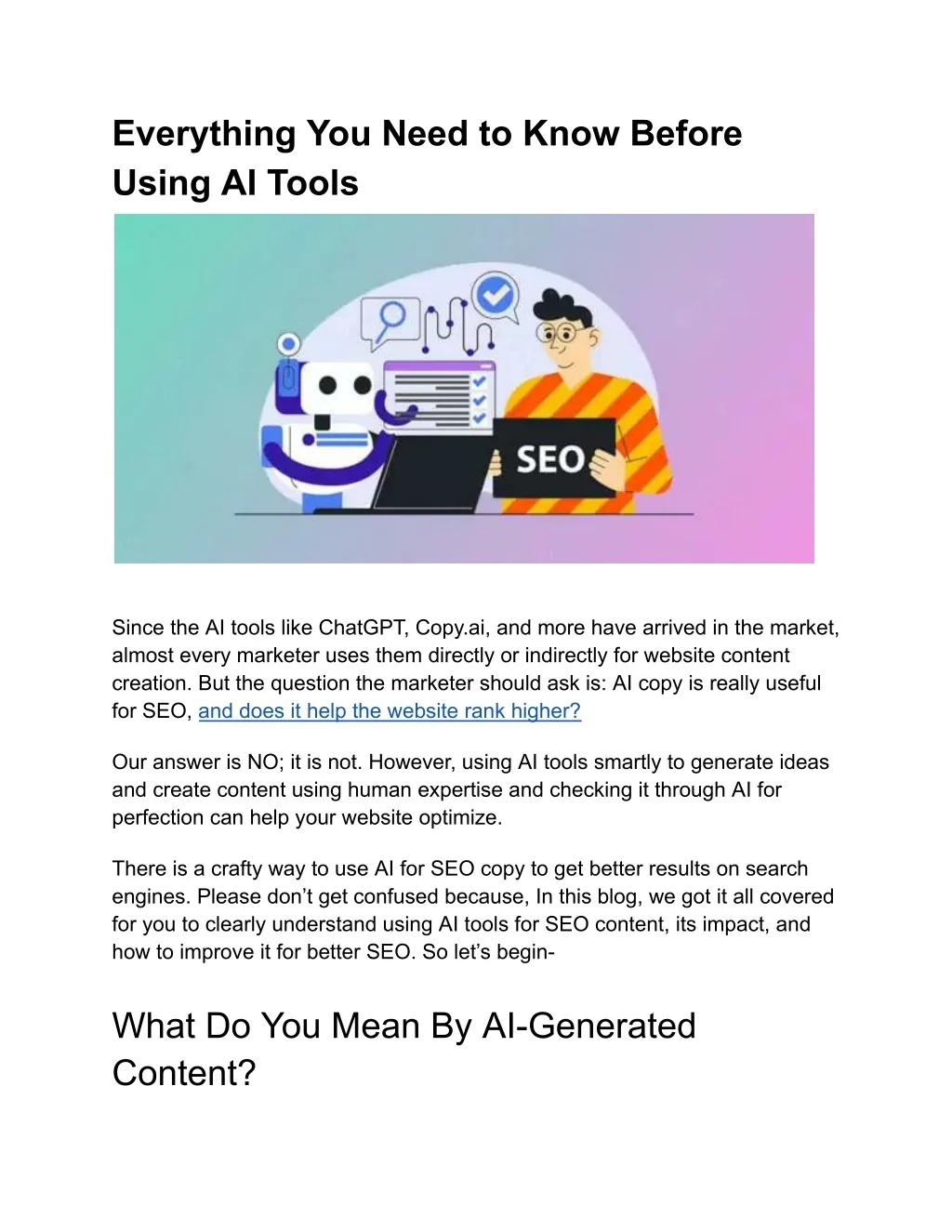 PPT - Everything You Need to Know Before Using AI Tools PowerPoint ...