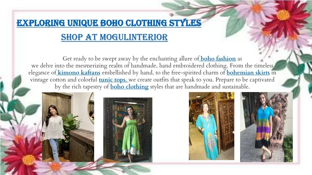 PPT - Exploring Unique Boho Clothing Styles PowerPoint Presentation ...