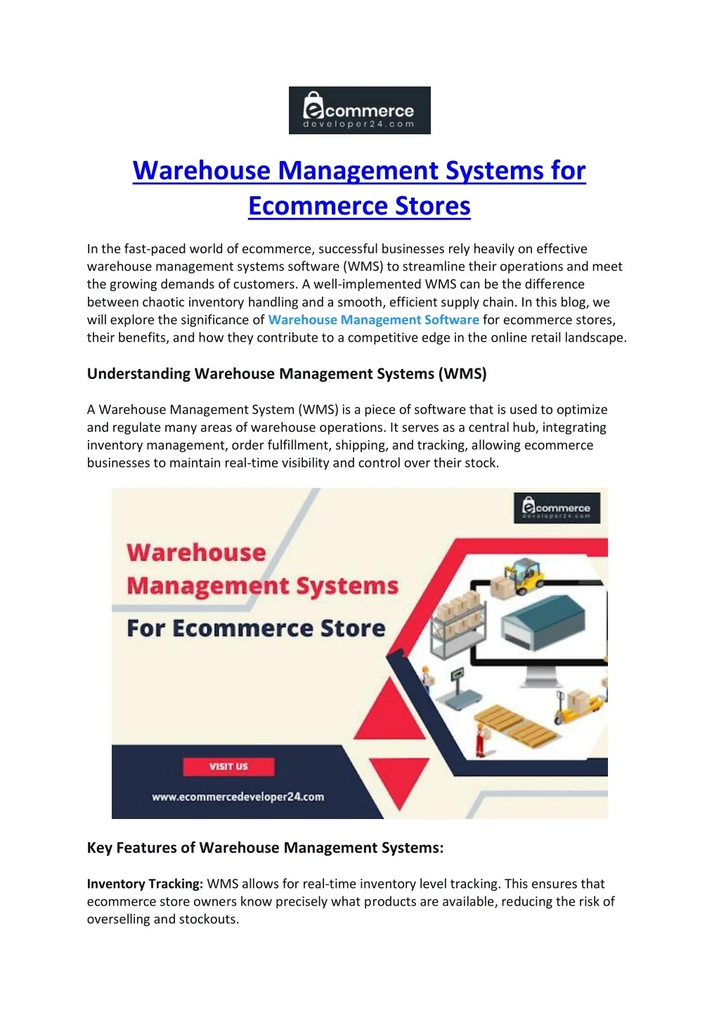 PPT - Warehouse Management Systems for Ecommerce Stores PowerPoint ...