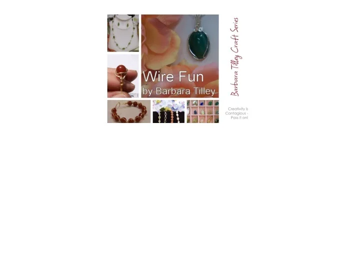 PPT - Download PDF Wire Fun A step by step guide to beginning wire ...