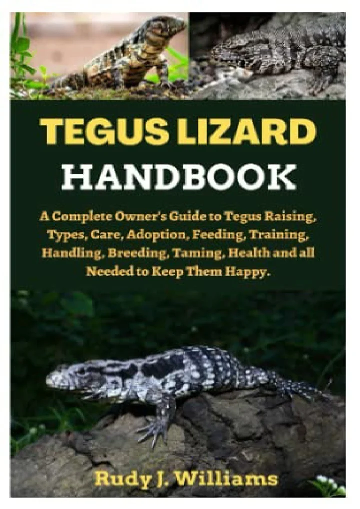 PPT - [PDF READ ONLINE] TEGUS LIZARD HANDBOOK: A Complete Owners Guide ...