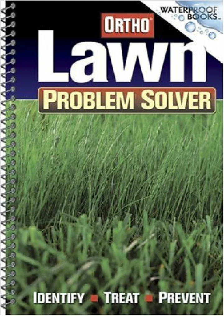 PPT - PDF/READ Lawn Problem Solver (Waterproof Books) PowerPoint ...