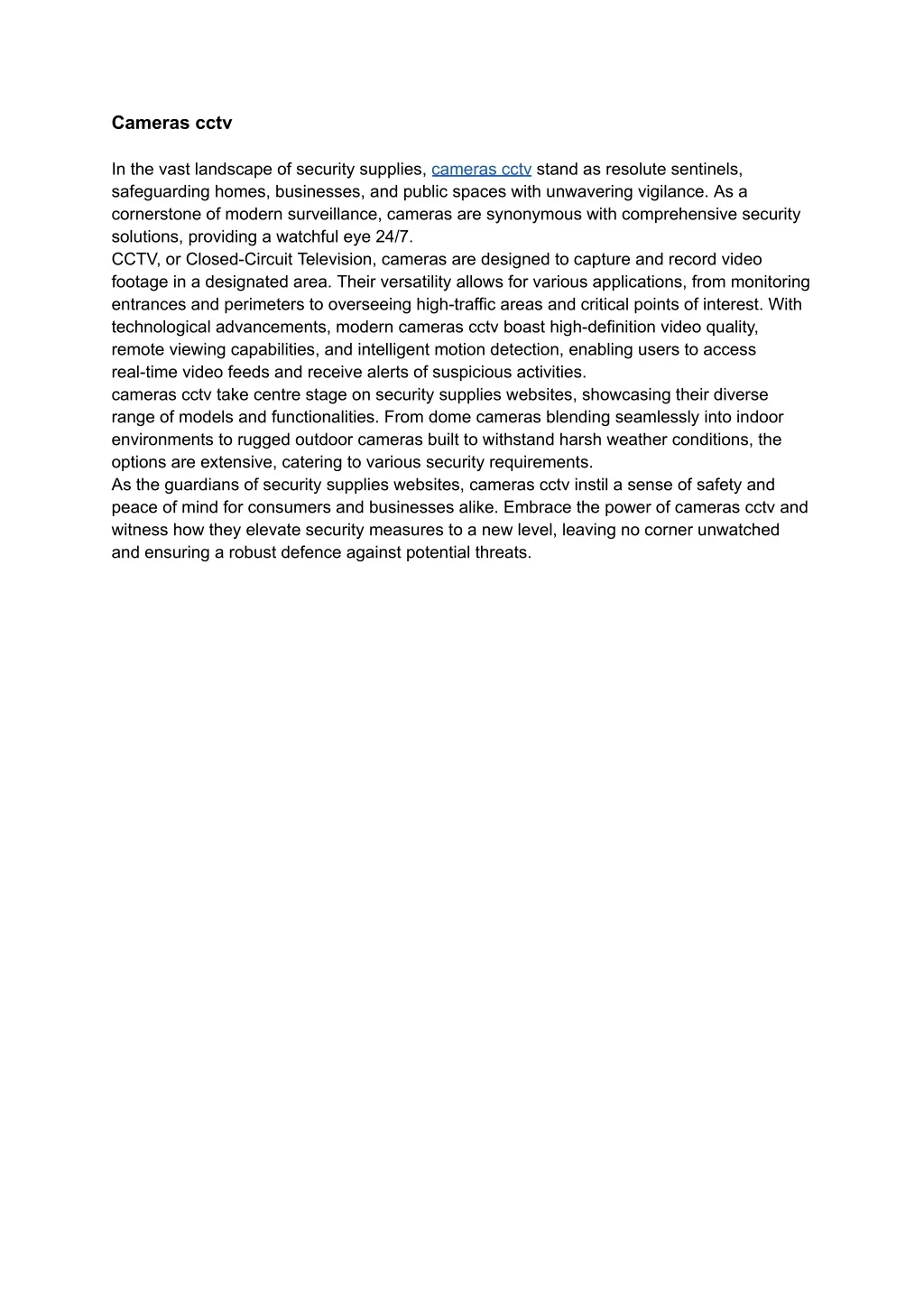 PPT - Cameras CCTV PowerPoint Presentation, free download - ID:12399217