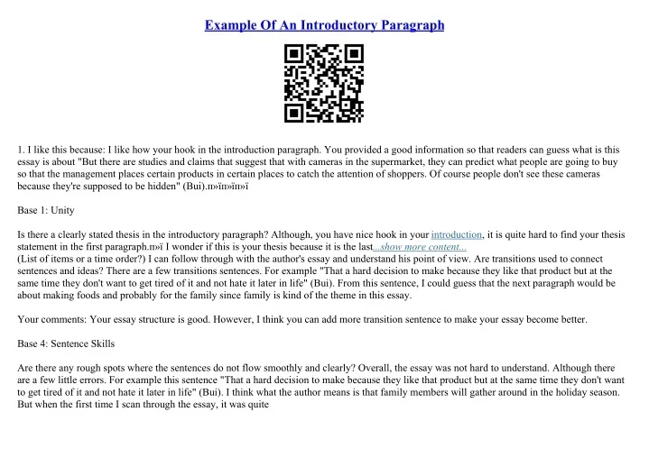PPT How To Write An Introductory Paragraph For An Essay PowerPoint 