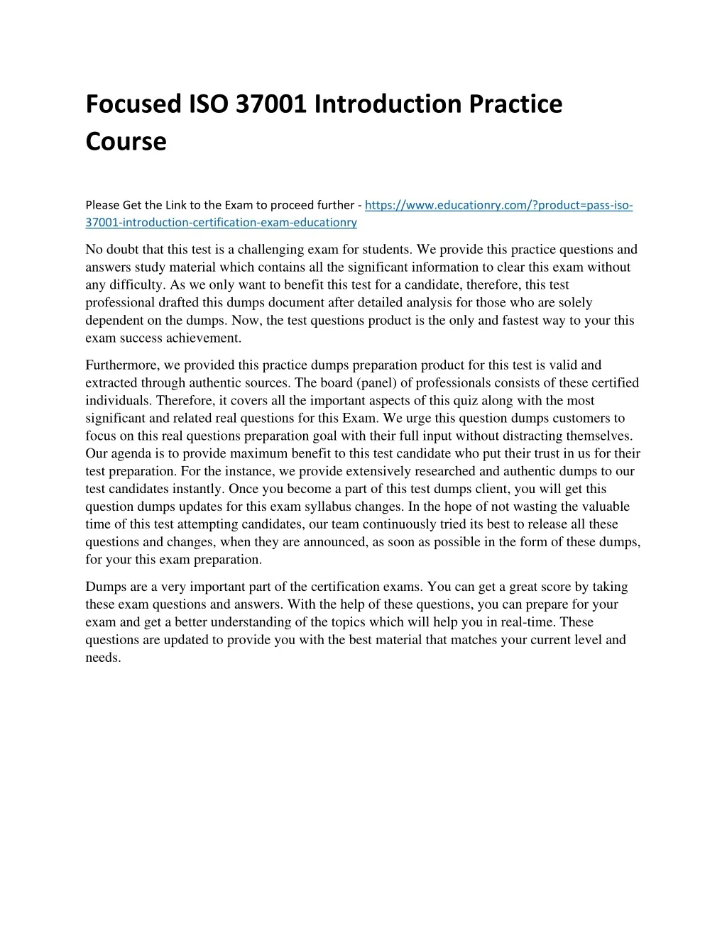 PPT - Focused ISO 37001 Introduction Practice Course PowerPoint ...