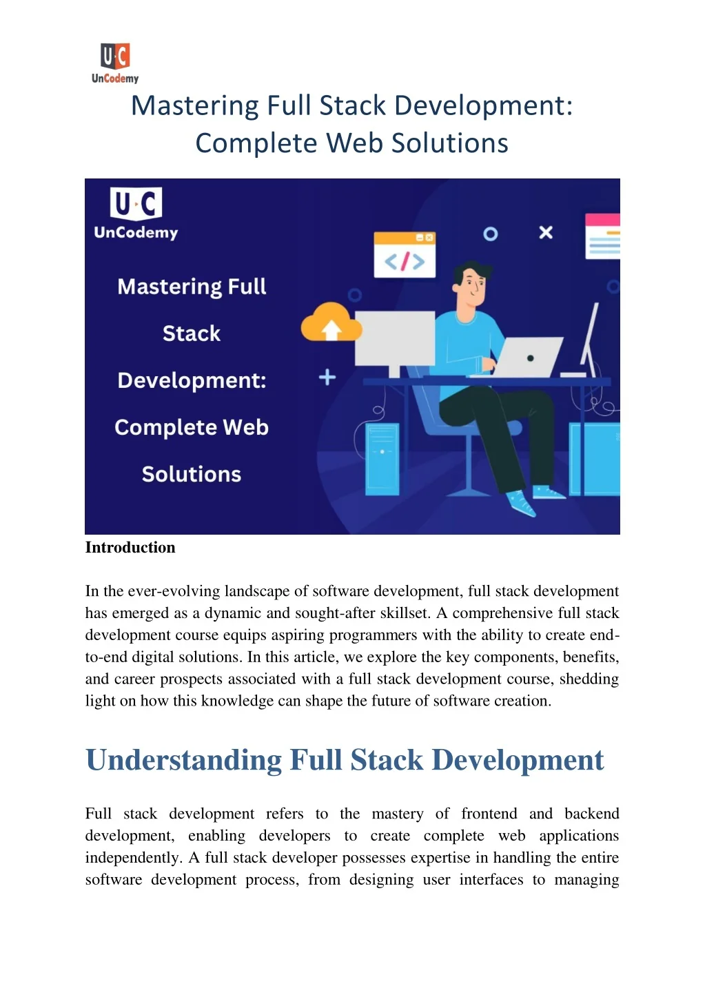 PPT - Mastering Full Stack Development PowerPoint Presentation, free download - ID:12403212