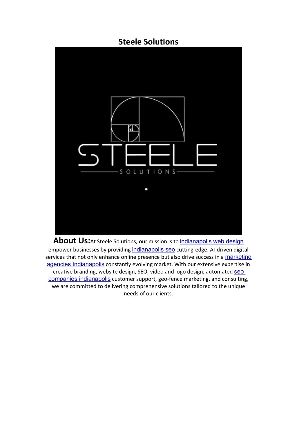 PPT - Steele Solutions PowerPoint Presentation, free download - ID:12403807