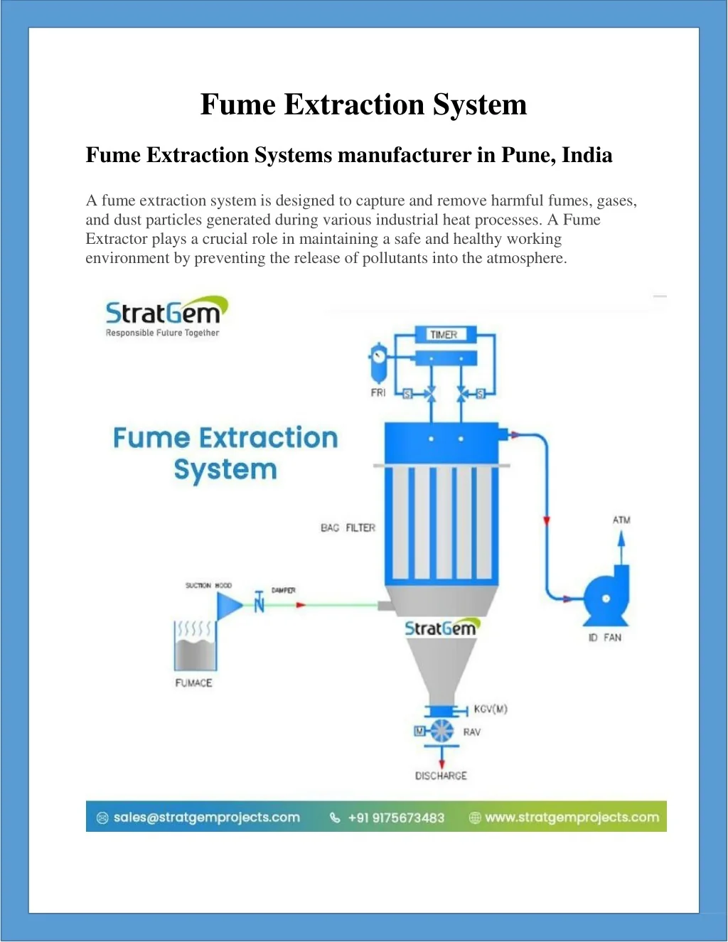 PPT - Fume Extraction System PowerPoint Presentation, free download ...