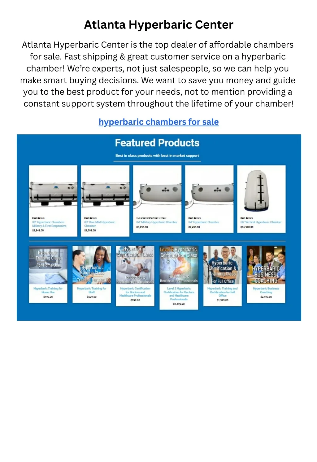 PPT - Atlanta Hyperbaric Center PowerPoint Presentation, free download ...