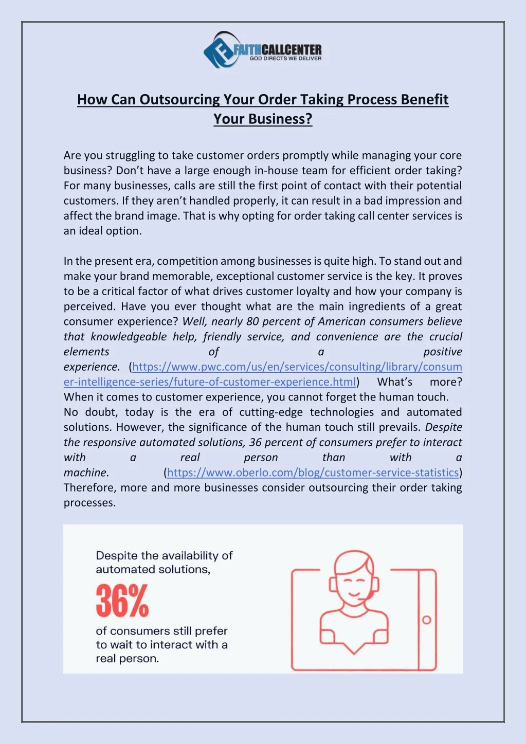 PPT - How Can Outsourcing Your Order Taking Process Benefit Your ...
