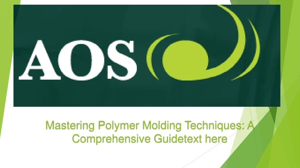 PPT - polymer molding PowerPoint Presentation, free download - ID:12412718