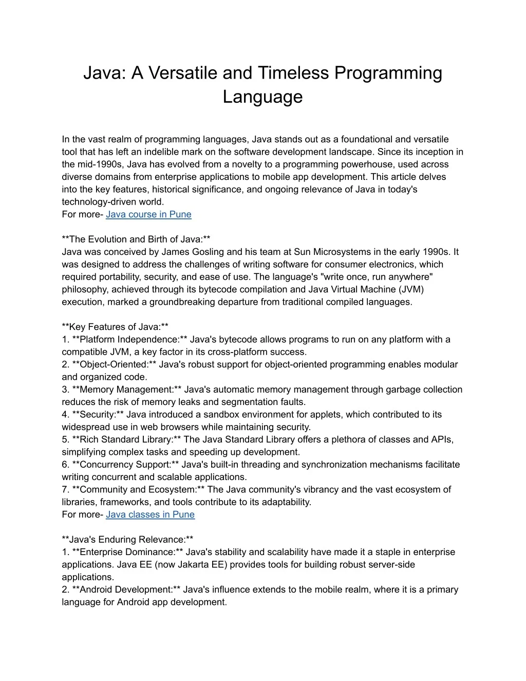 PPT - Java_ A Versatile and Timeless Programming Language PowerPoint ...