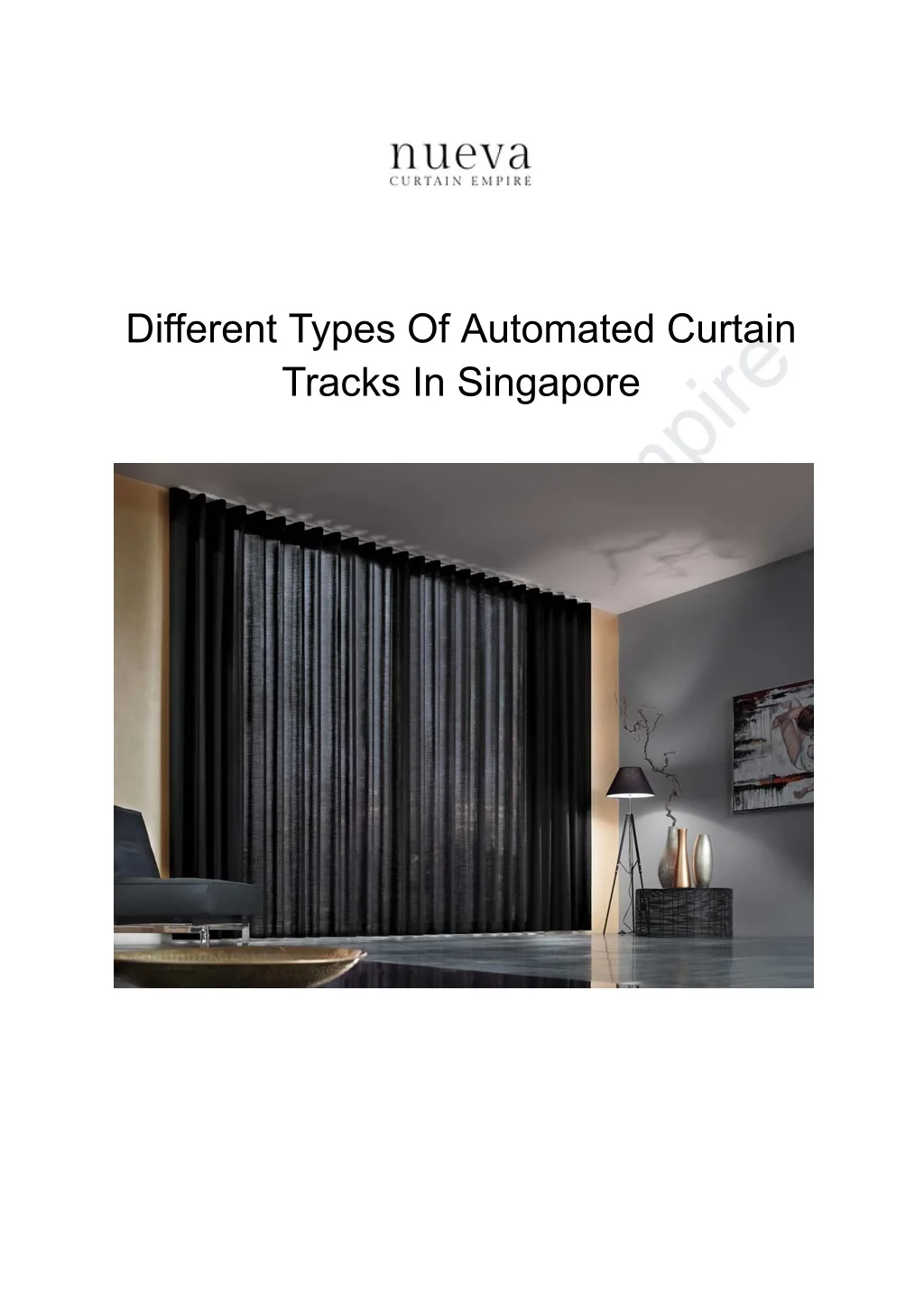 PPT - Different Types Of Automated Curtain Tracks In Singapore ...