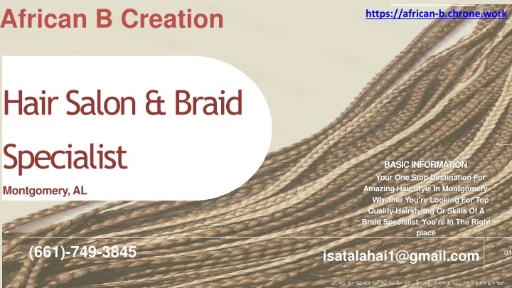 PPT - African B Creation - Hair Stylist and Braid Specialist.pptx 2 ...