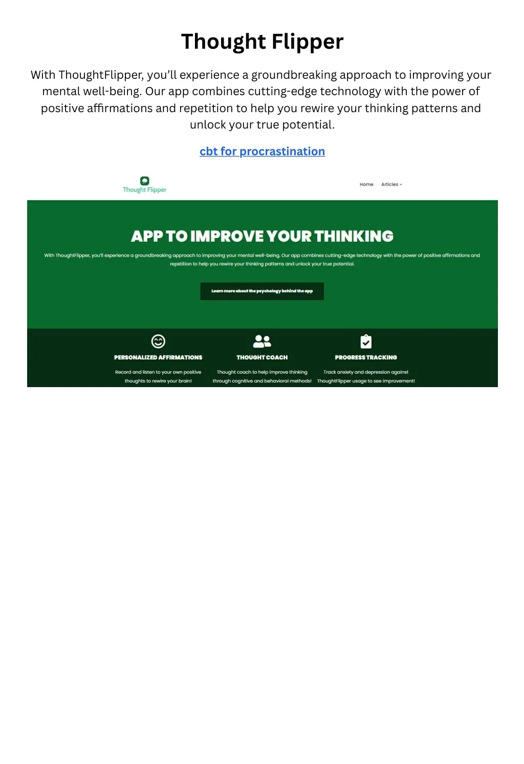 PPT - Thought Flipper PowerPoint Presentation, free download - ID:12434945