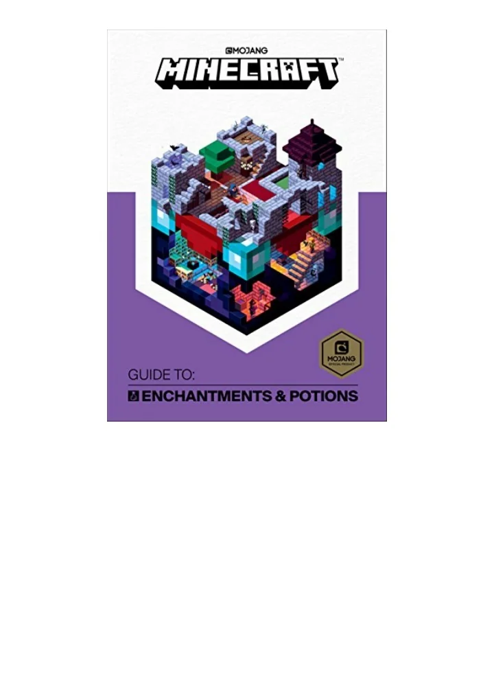 PPT - Ebook download Minecraft Guide to Enchantments and Potions for ...