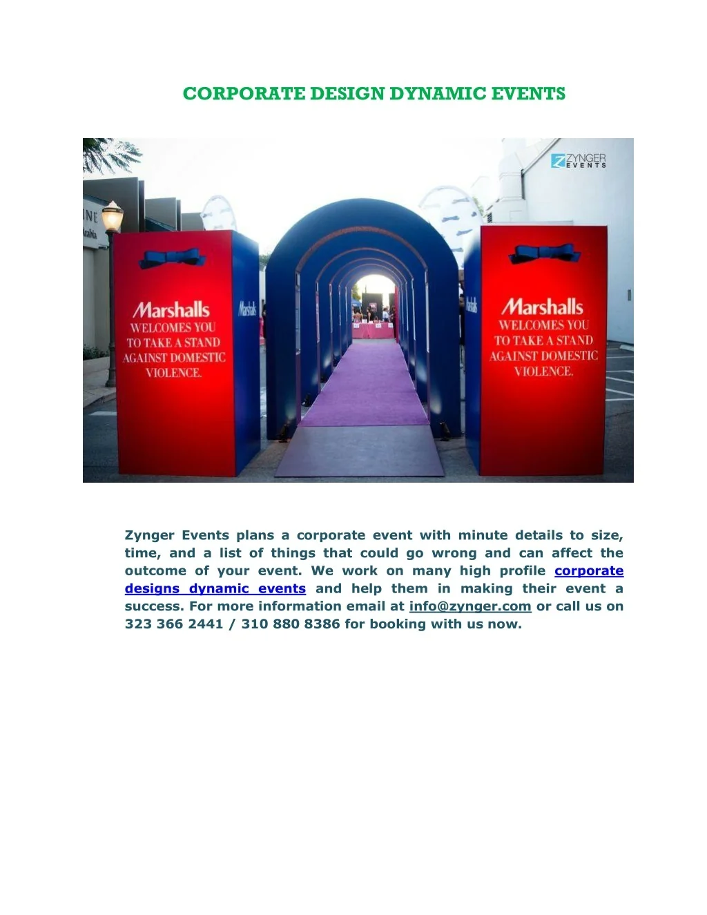 PPT - CORPORATE DESIGN DYNAMIC EVENTS PowerPoint Presentation, free ...