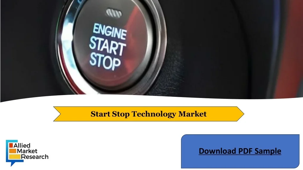 PPT - Start Stop Technology Market PowerPoint Presentation, free ...